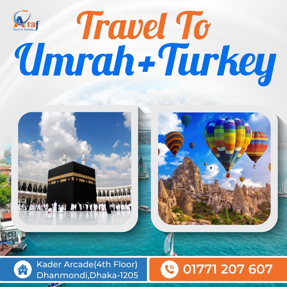 Umrah & Turkey 10 Days Tour Package | Free Gift Of Bursa Tour ...